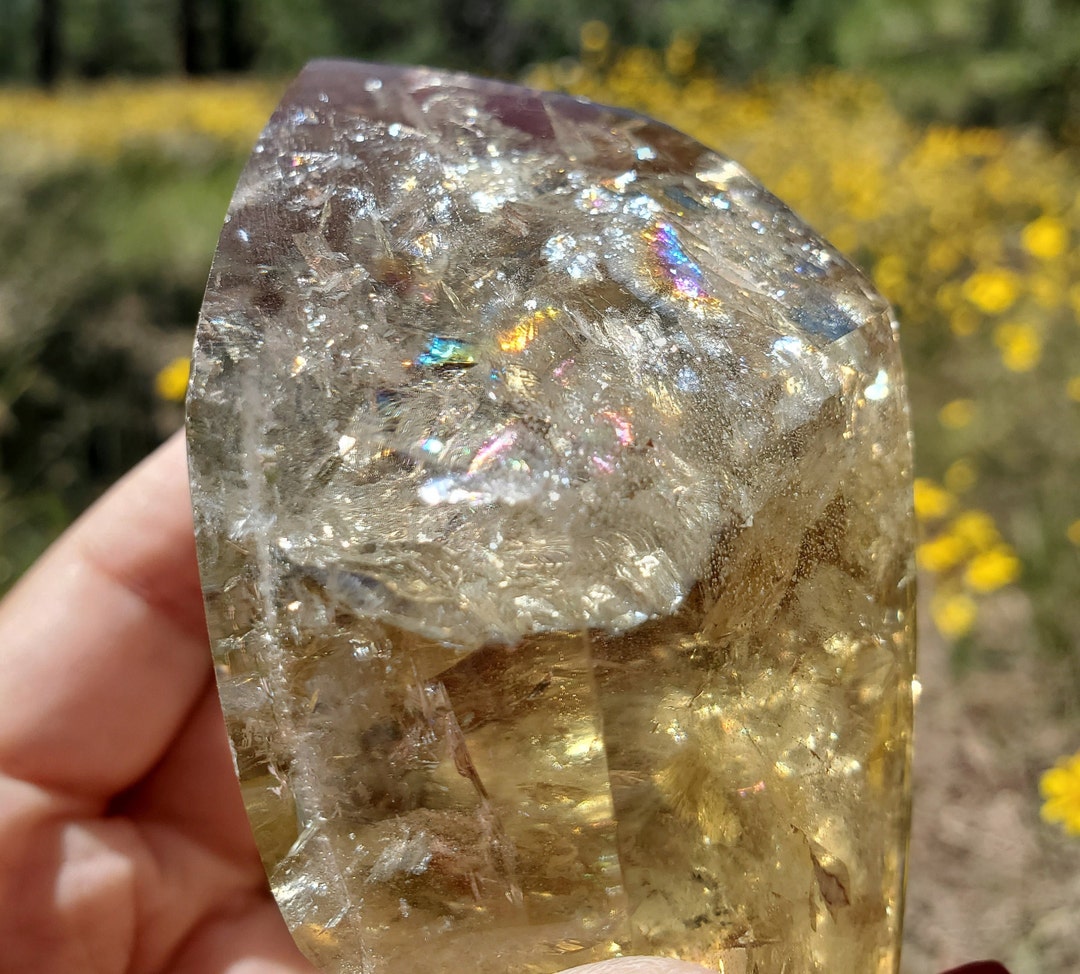 Natural Citrine Crystal Freeform, Rainbow Citrine, High Grade Citrine ...