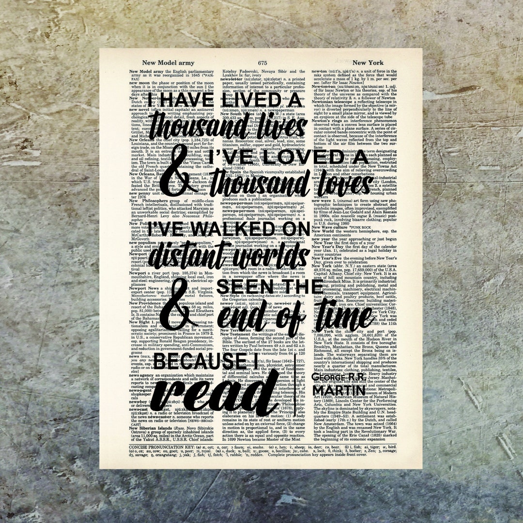 I Have Lived A Thousand Lives I've Loved A Thousand Loves Because I ...