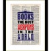 Doctor Who Print Quote Books the Best Weapons in the World Tardis ...