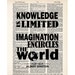 Knowledge is Limited - Imagination Encircles the World - Albert ...