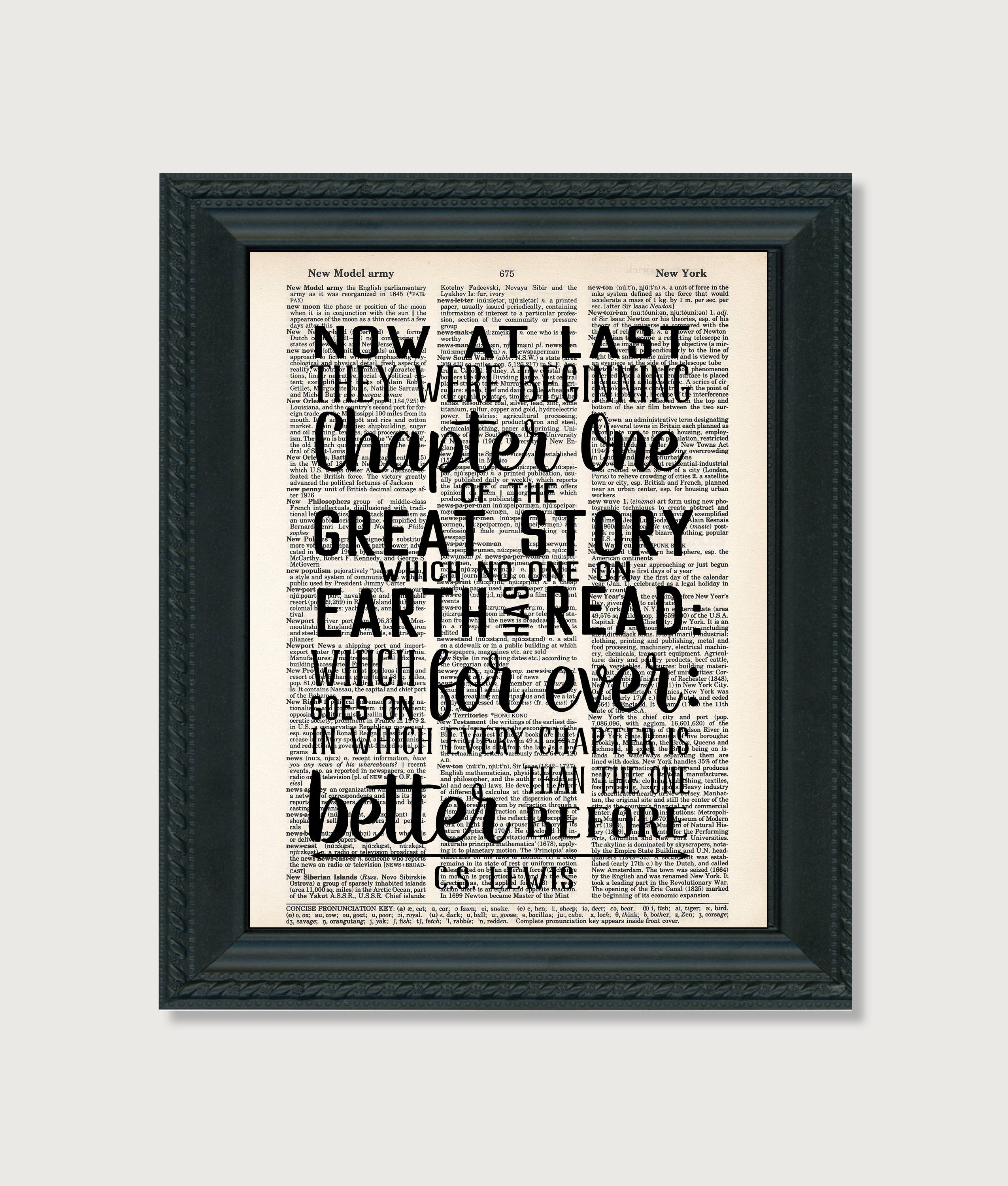 Chapter One Of the Great Story No One On Earth Has Read Which | Etsy