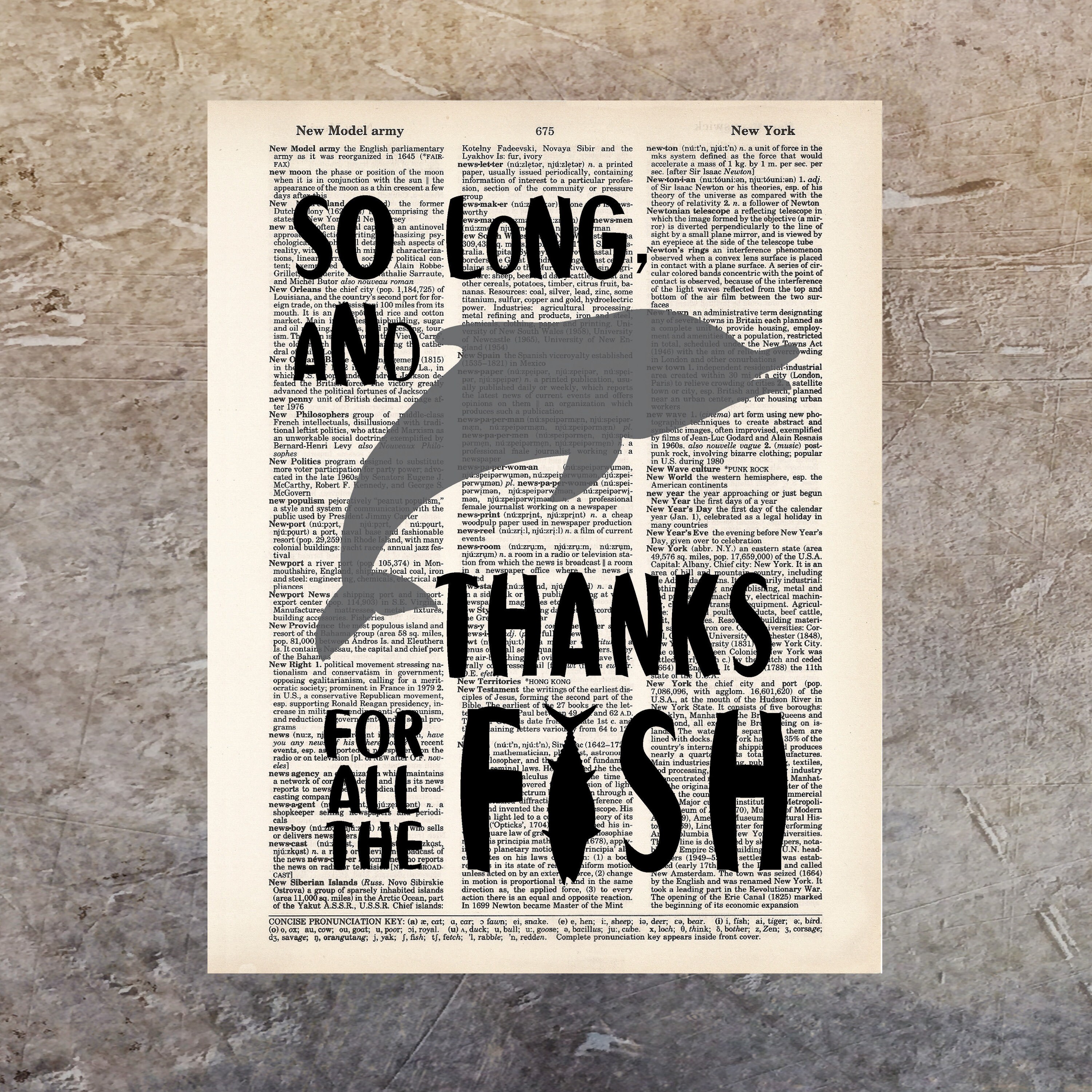Hitchhikers Guide to the Galaxy so Long and Thanks for All the Fish ...