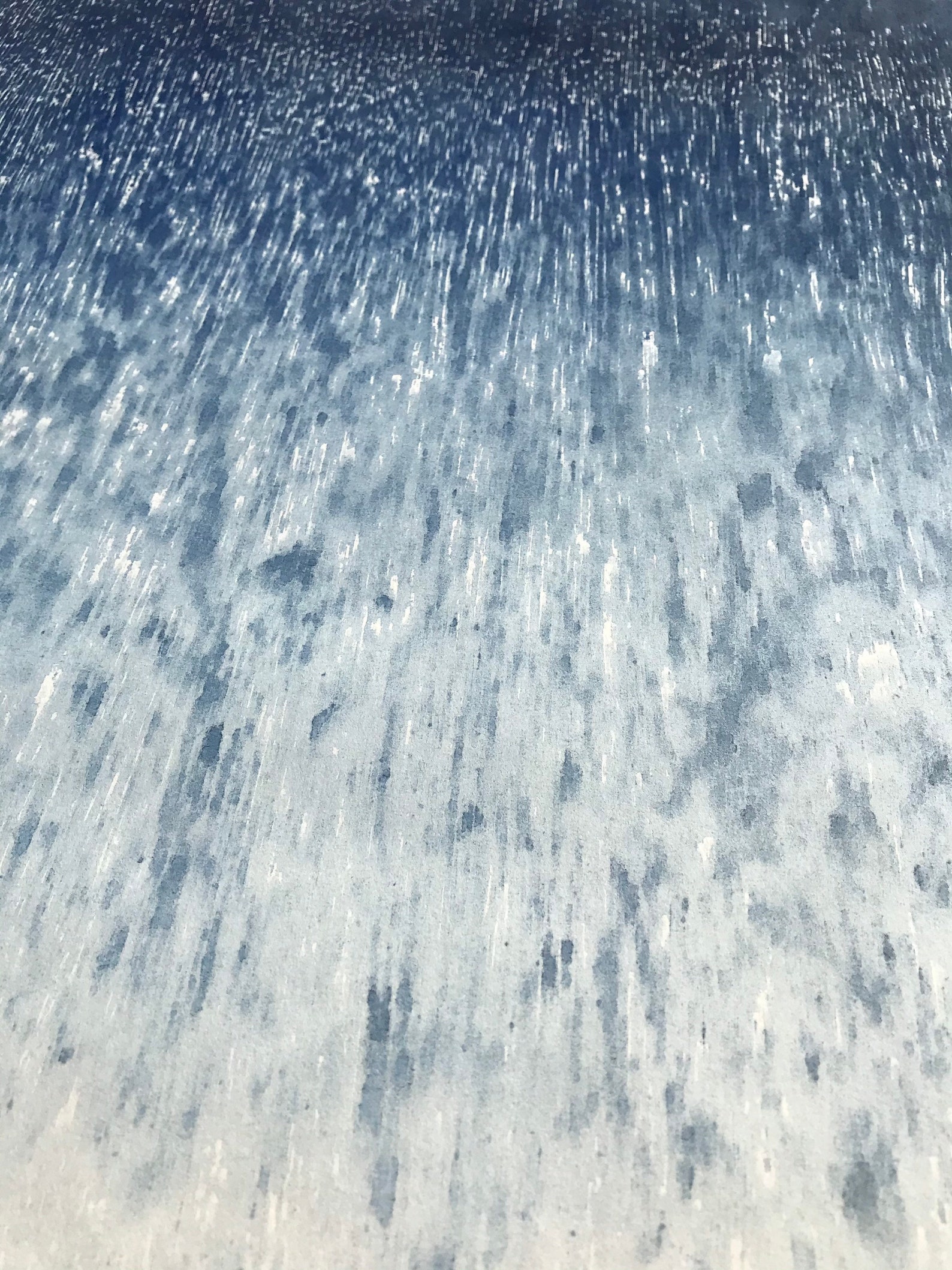 Japanese Woodblock Print, 'rain' Print, Artwork, Printmaking, Prussian ...