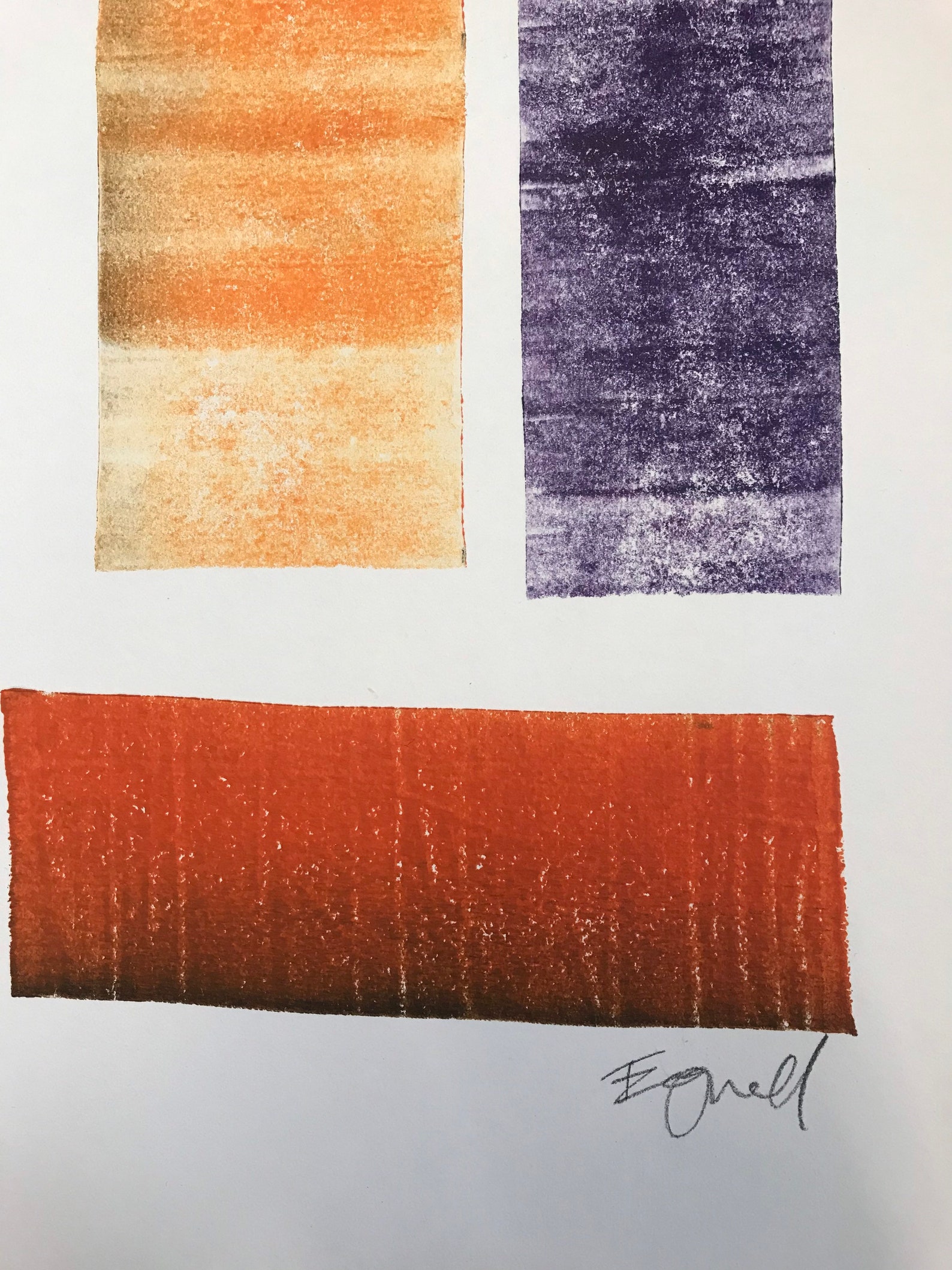 Monoprint Original Artwork Abstract Print Large Print - Etsy