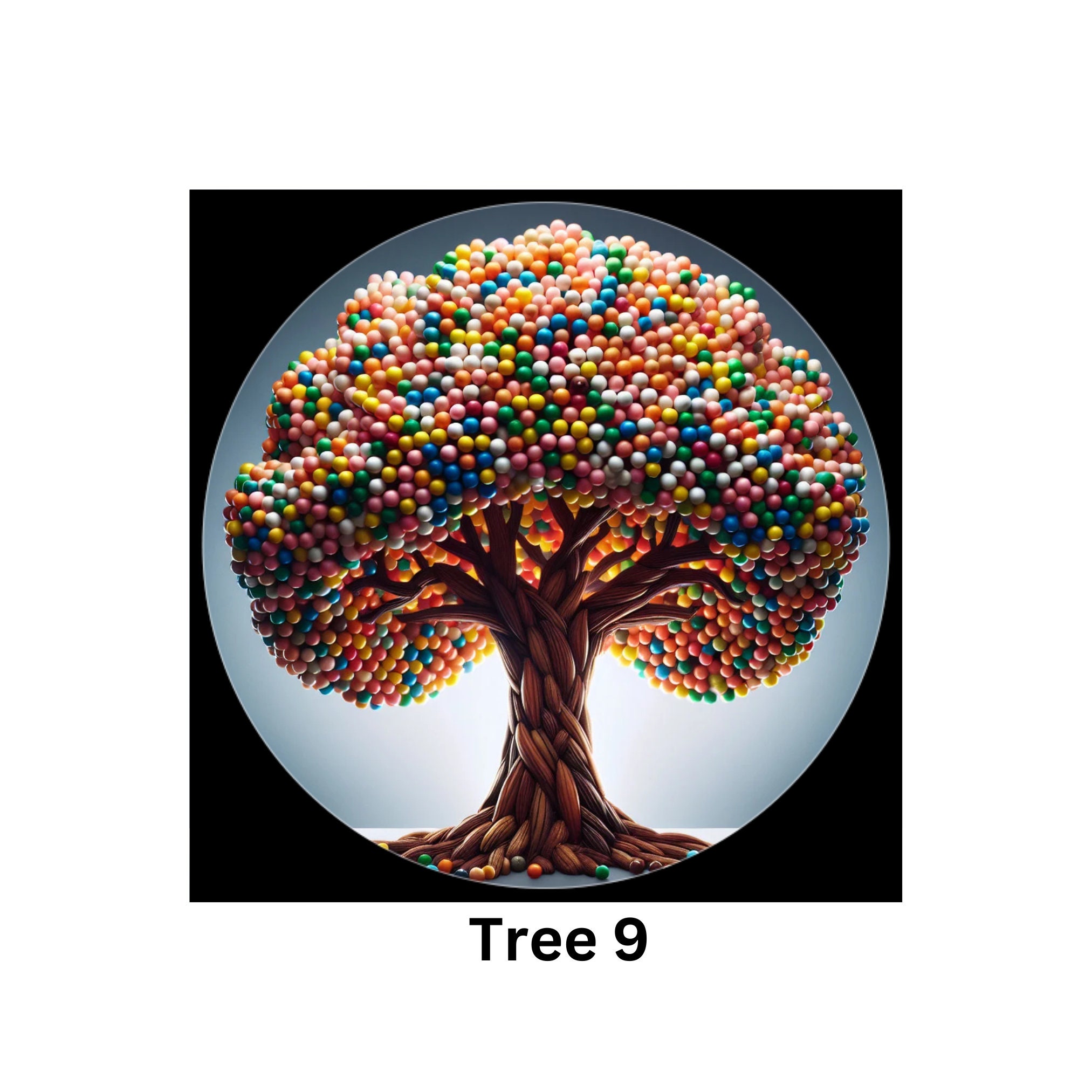 10 Jewish Tree of Life Magnets, Etz Chaim, Judaica Art Themed Decor ...