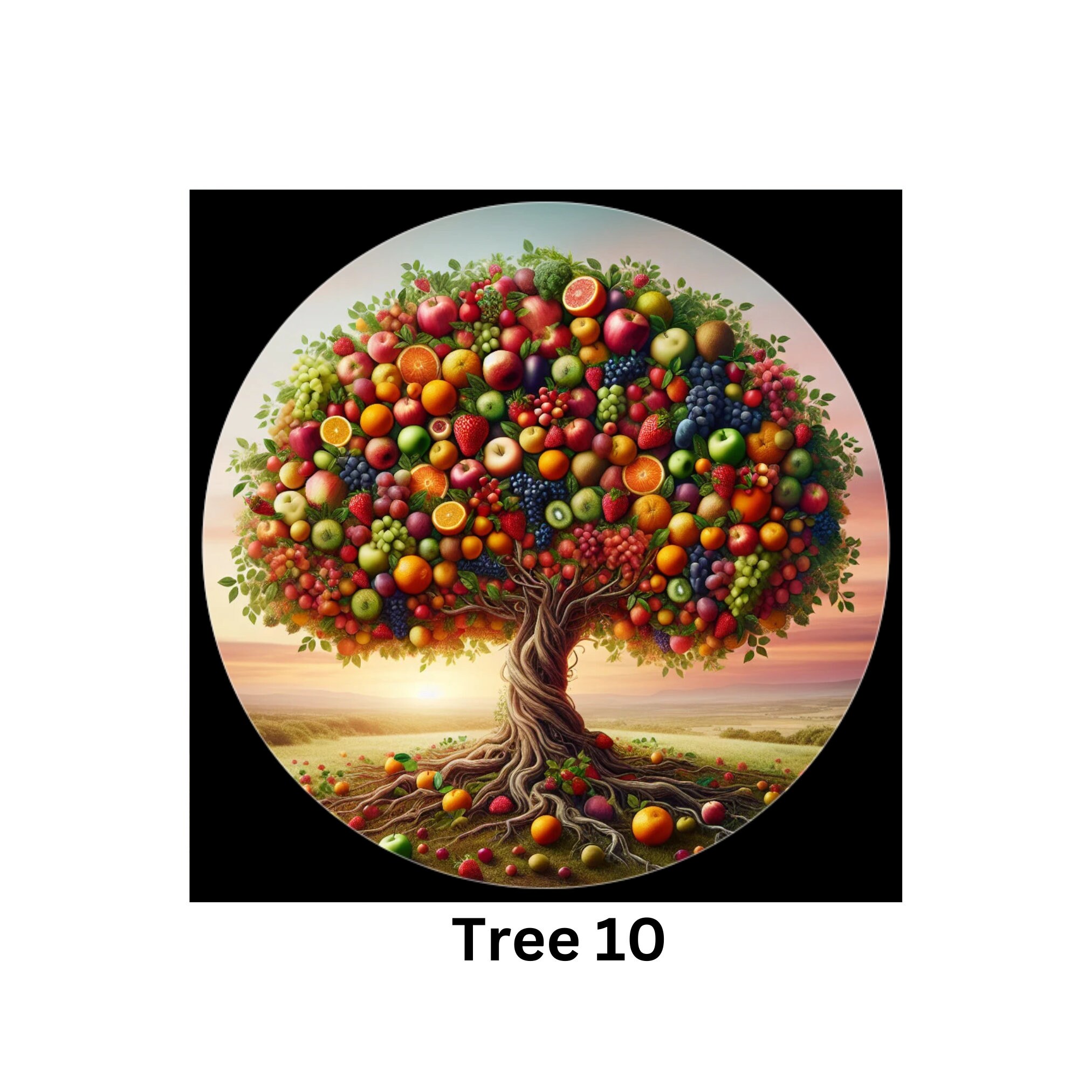 10 Jewish Tree of Life Magnets, Etz Chaim, Judaica Art Themed Decor ...