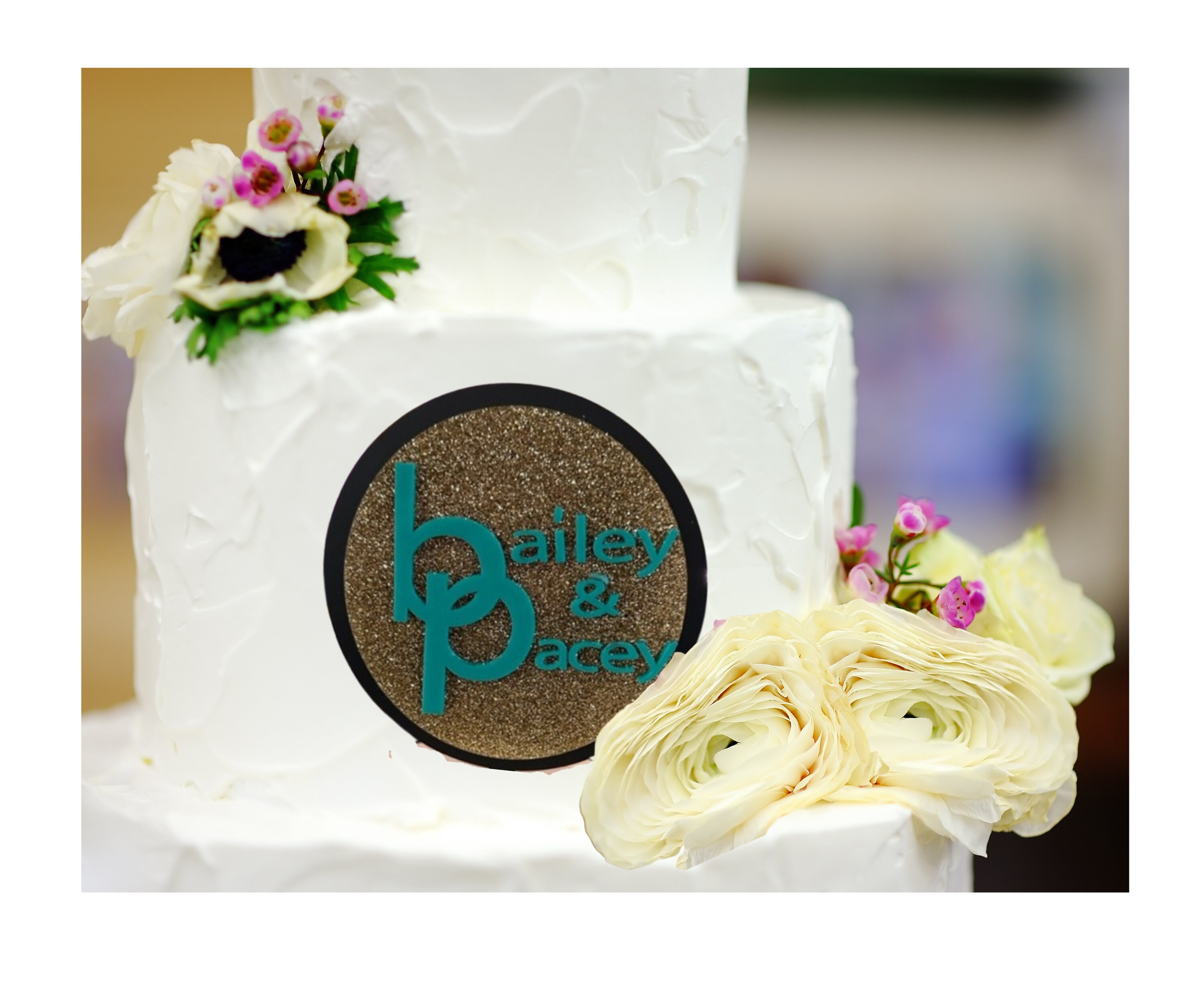 3D Multi-layered Acrylic Cake Topper or Charm, All Celebrations Modern ...