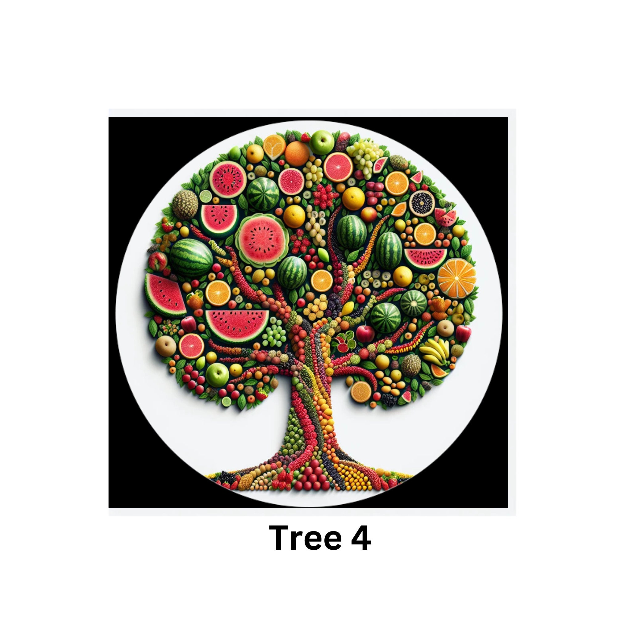 10 Jewish Tree of Life Magnets, Etz Chaim, Judaica Art Themed Decor ...