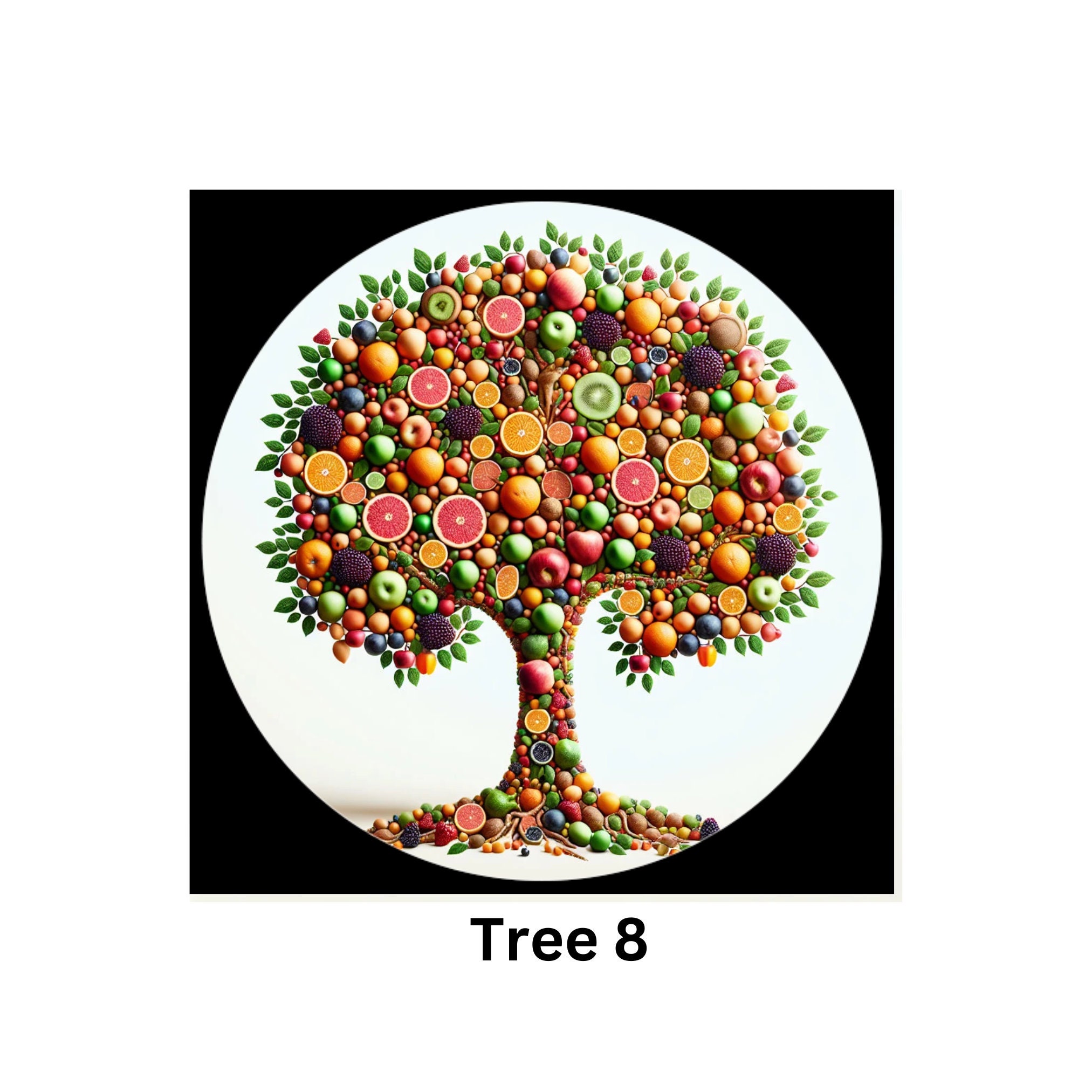 10 Jewish Tree of Life Magnets, Etz Chaim, Judaica Art Themed Decor ...