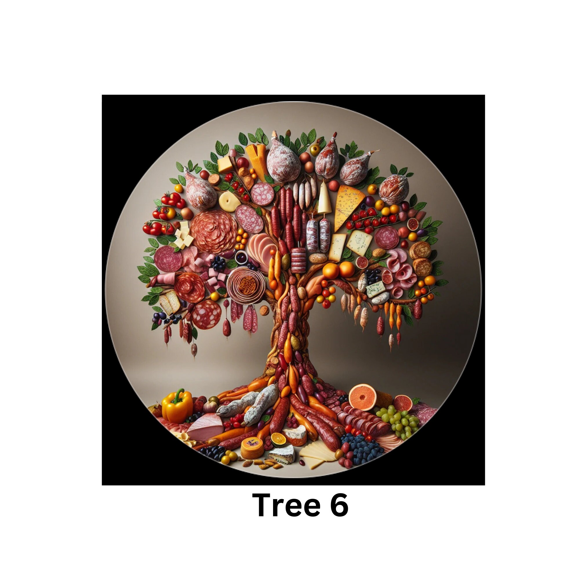 10 Jewish Tree of Life Magnets, Etz Chaim, Judaica Art Themed Decor ...