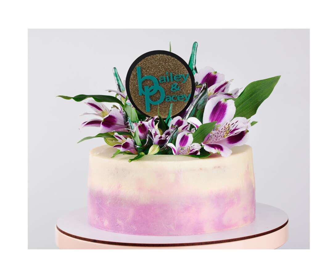 3D Multi-layered Acrylic Cake Topper or Charm, Custom Memorabilia, All ...