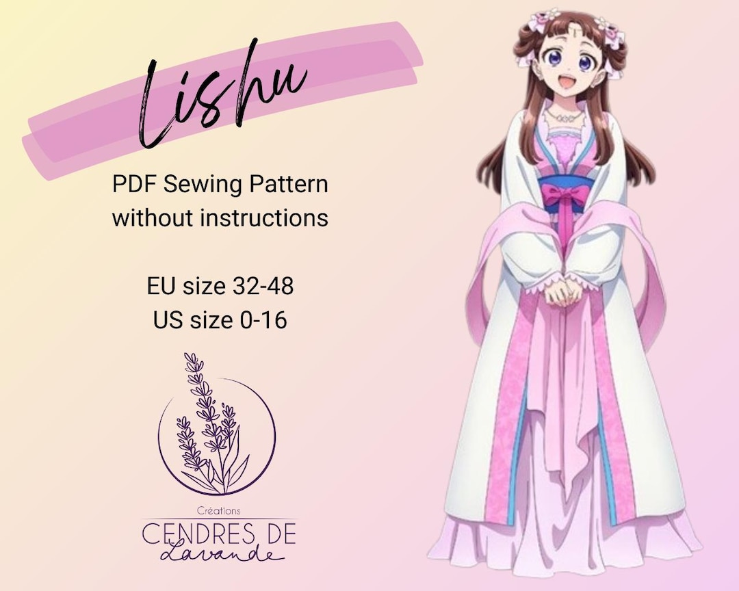 Patron De Couture EN ~ Lishu - the Apothecary Diaries Cosplay Costume ...