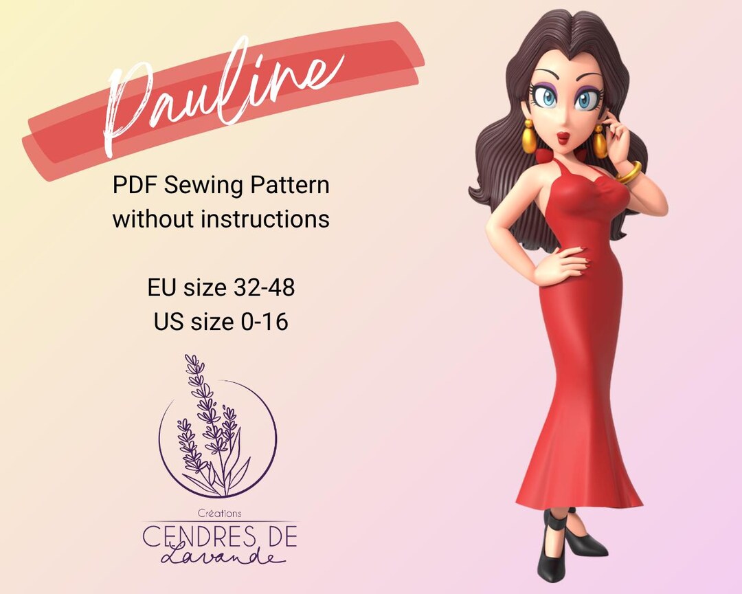 Sewing Pattern EN ~ Pauline Classic - Nintendo Universe Inspired ...