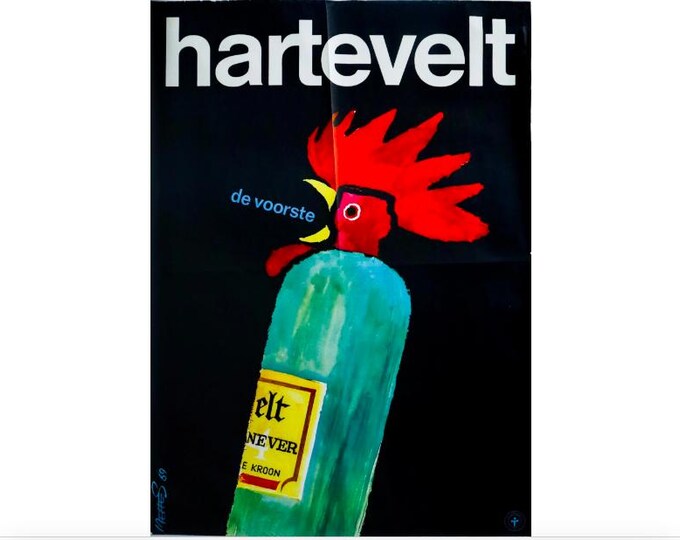 1969 Dutch Original Advertisement Poster - Hartevelt De Voorste - Frans ...