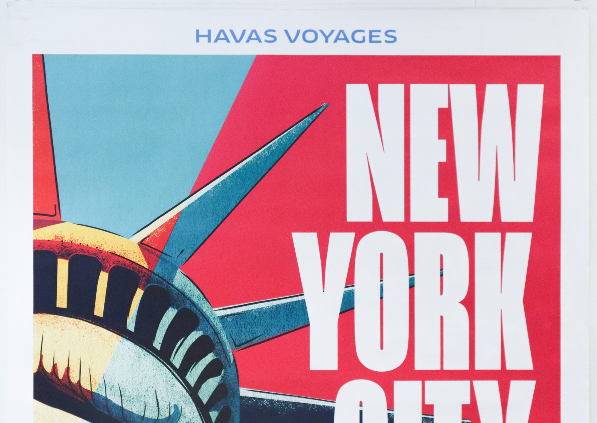 2022 Original French Travel Poster - New York City C'est Maintenant ...