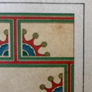 1900 Original German Art Nouveau Poster, Decorator Print, #5 - Etsy