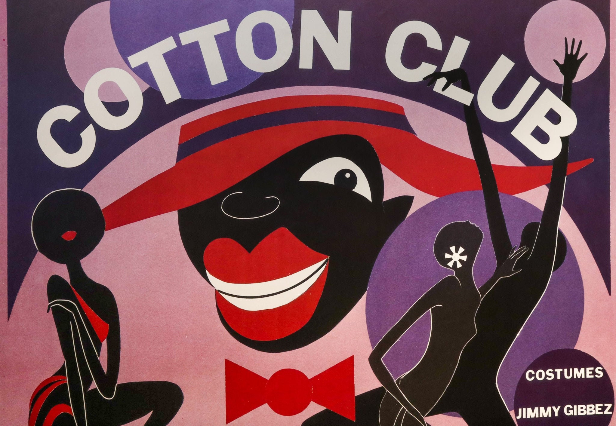 1980s Original French Cabaret Poster, Cotton Club, Manhattan Satin - Etsy