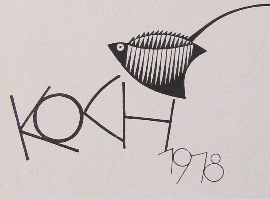 1923 Original German Poster, Doodle #1/Weiner - Julius Klinger