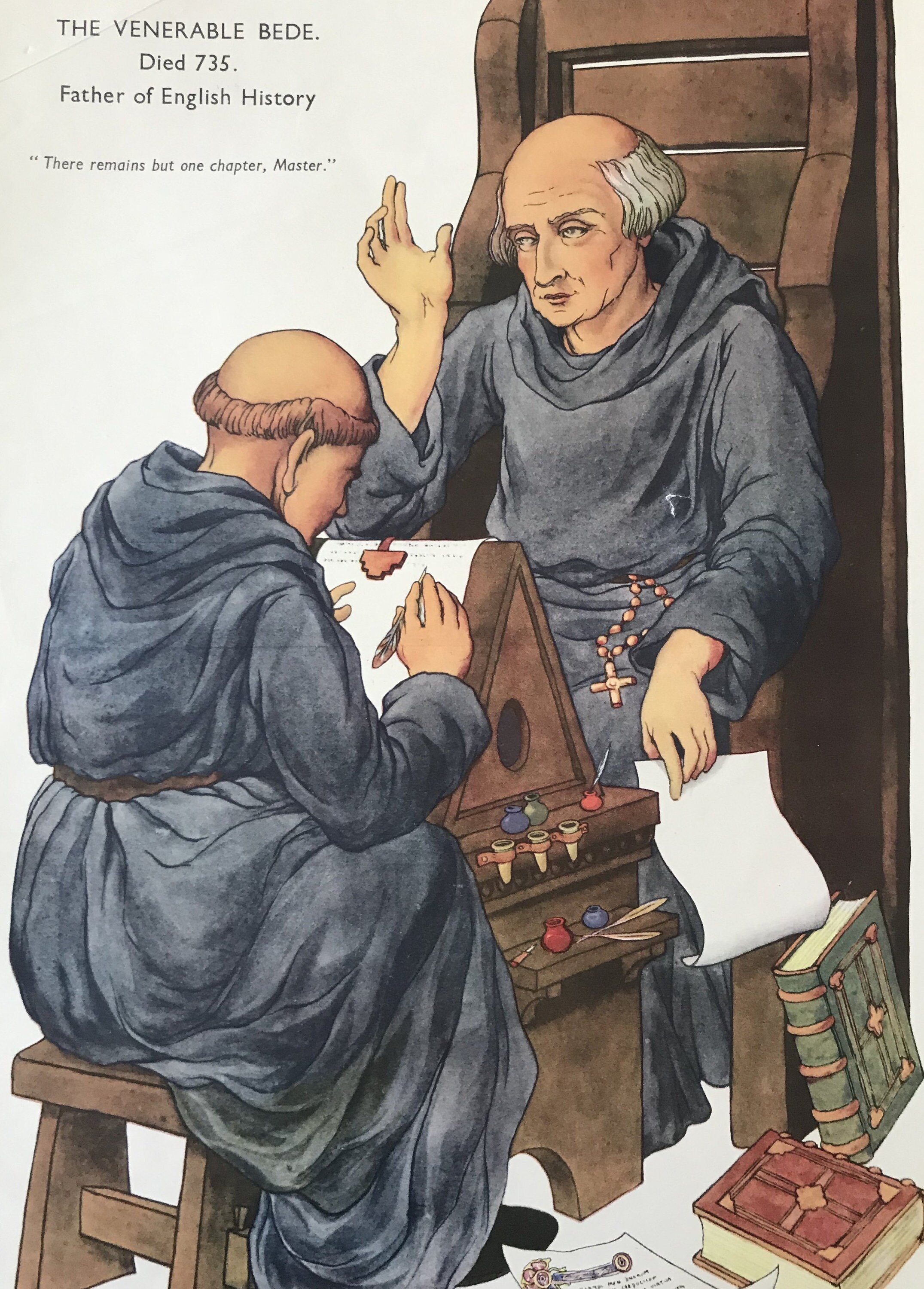 1920s British Historical Teaching Posters, Set of 5 (Julius Caesar ...