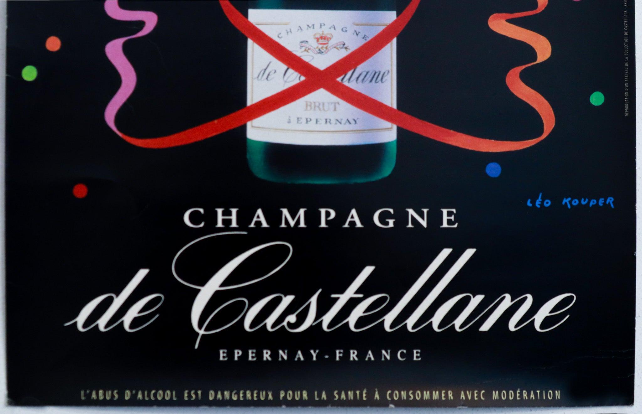 1980 French Champagne Advertisement - "champagne De Castellane" - Leo ...