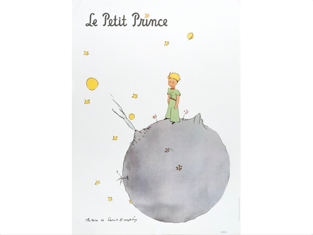 2014 French Exhibition Poster, Le Petit Prince (the Little Prince and ...
