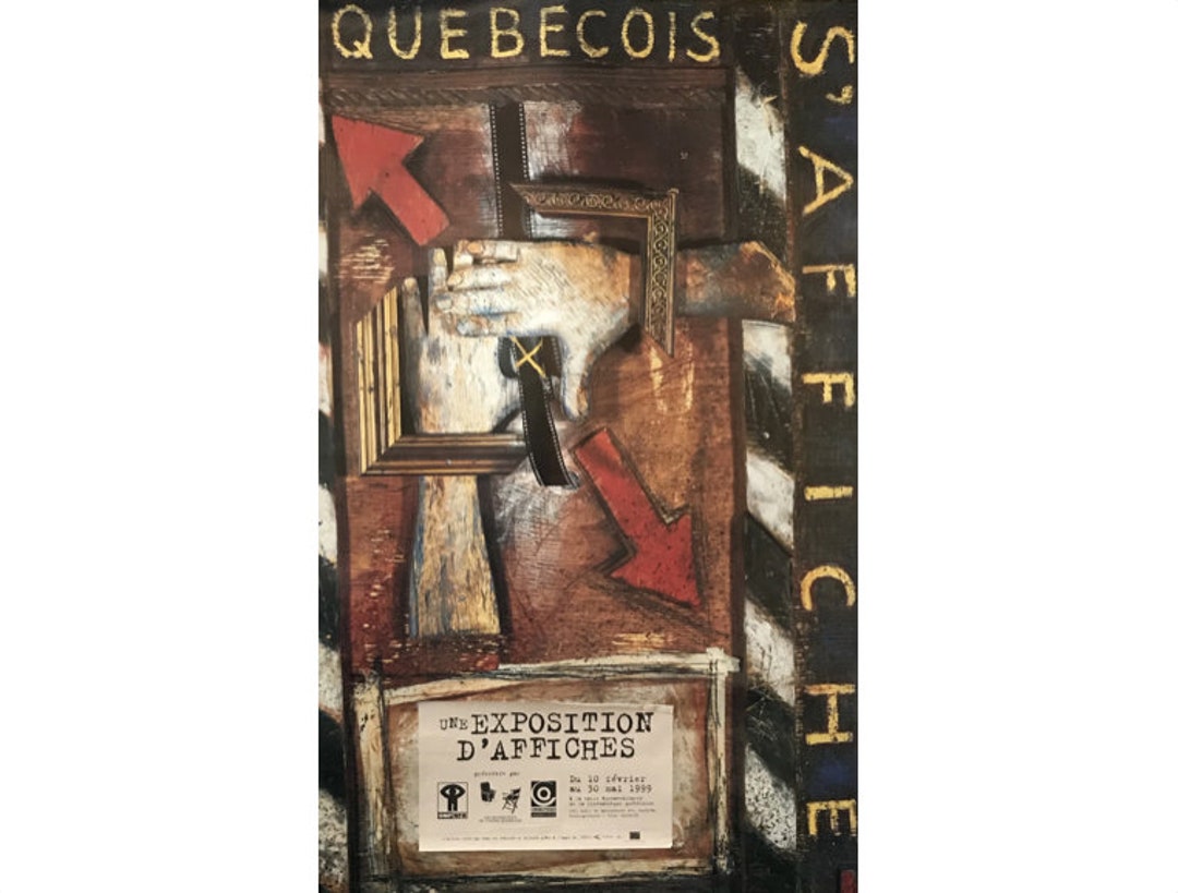 1999 Original Quebec Film Poster, Le Cinema Quebecois S'affiche - Etsy