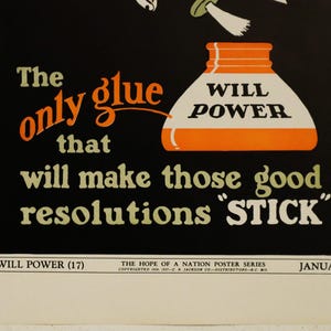 1937 American Hope of a Nation Poster Series, Will Power (resolutions ...