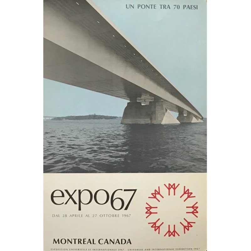Expo 67 Poster - Etsy