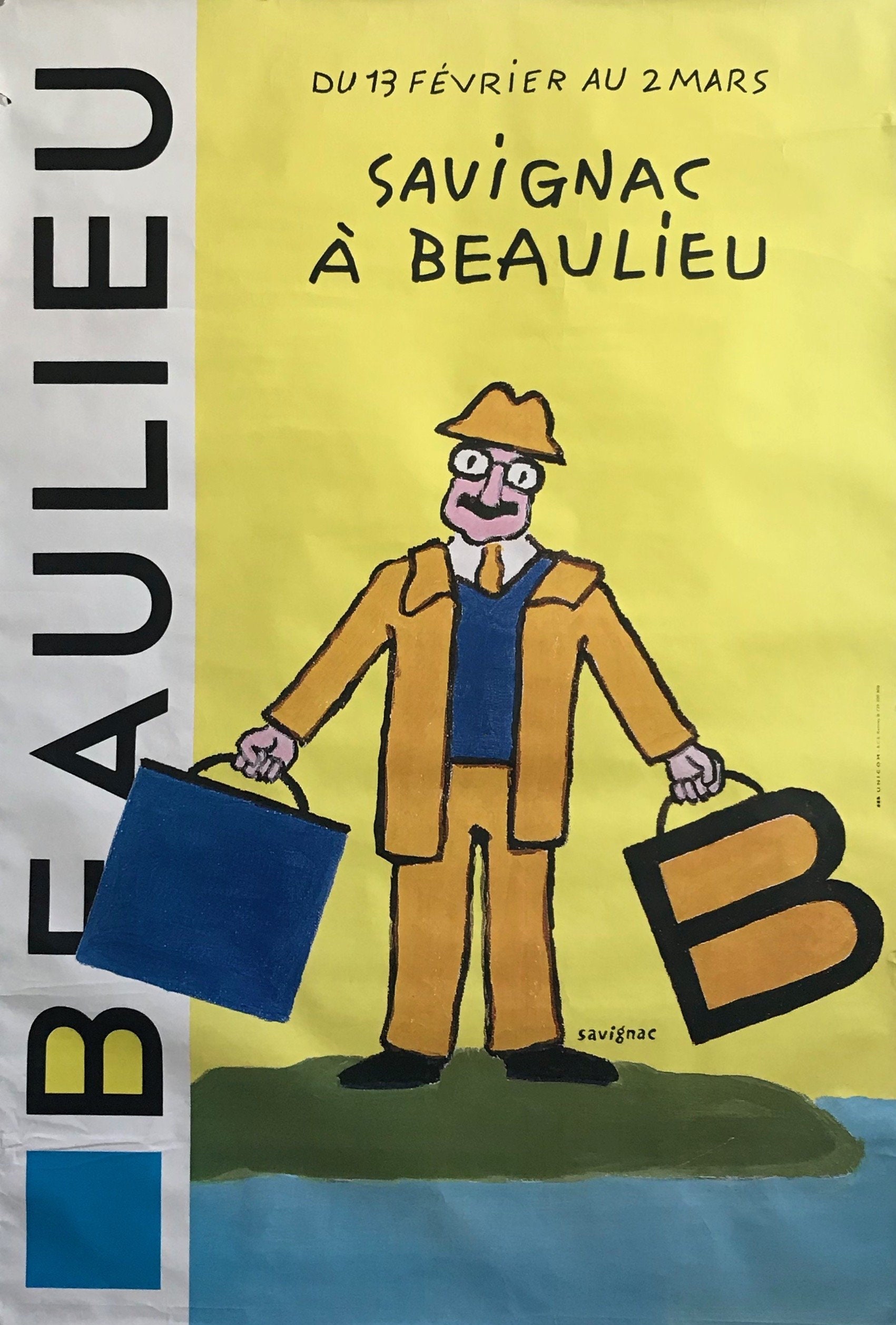 1980s Original Oversize French Poster - Savignac Beaulieu sold by Nien ...