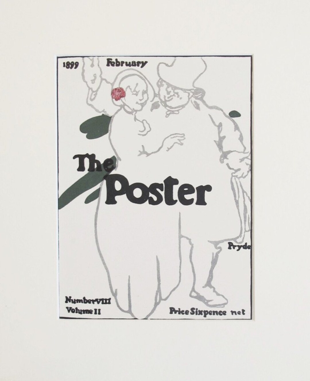 1924 Original Art Deco Poster The Poster Pryde Etsy
