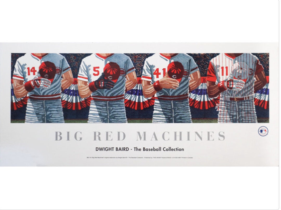 1994 American Baseball Poster, Big Red Machines, Baseball (MLB ...