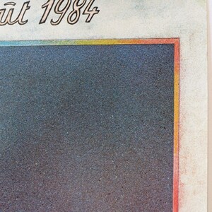 1984 Original Vintage Poster, Festival Des Films Du Monde - Etsy