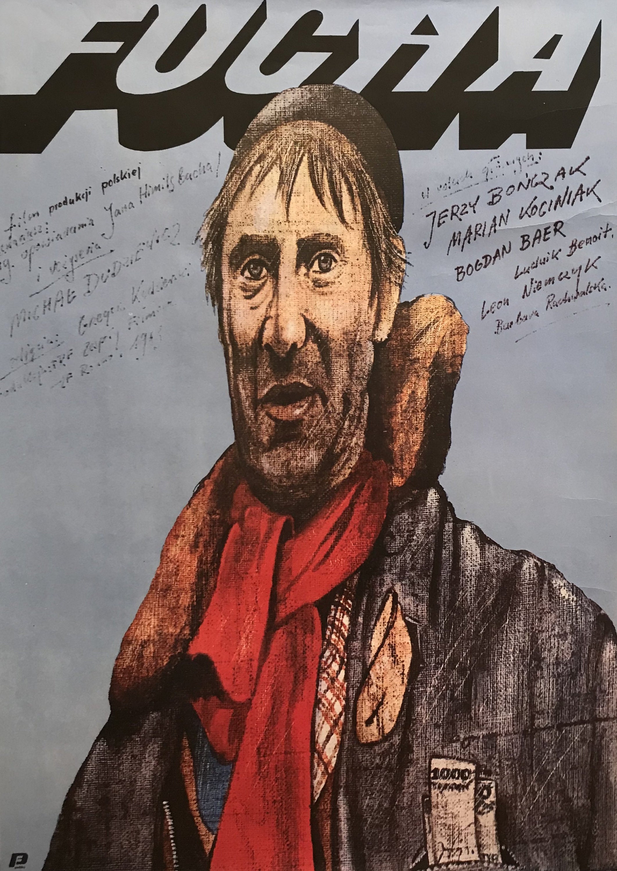 1984 Vintage Polish Movie Poster, Fucha sold by Doug Rose | SKU ...