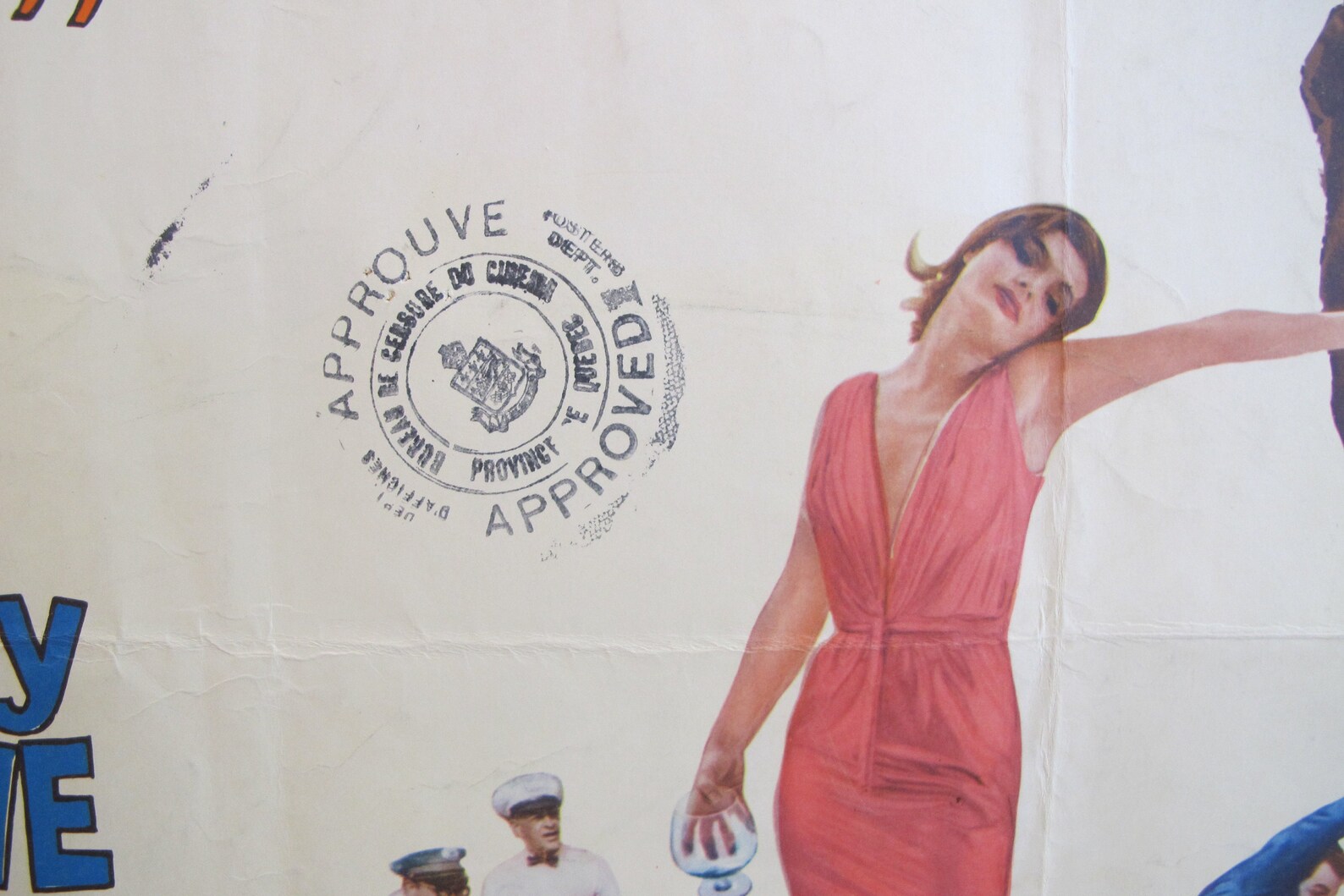 1964 Original American Movie Poster good Neighbor Sam With Jack Lemmon ...