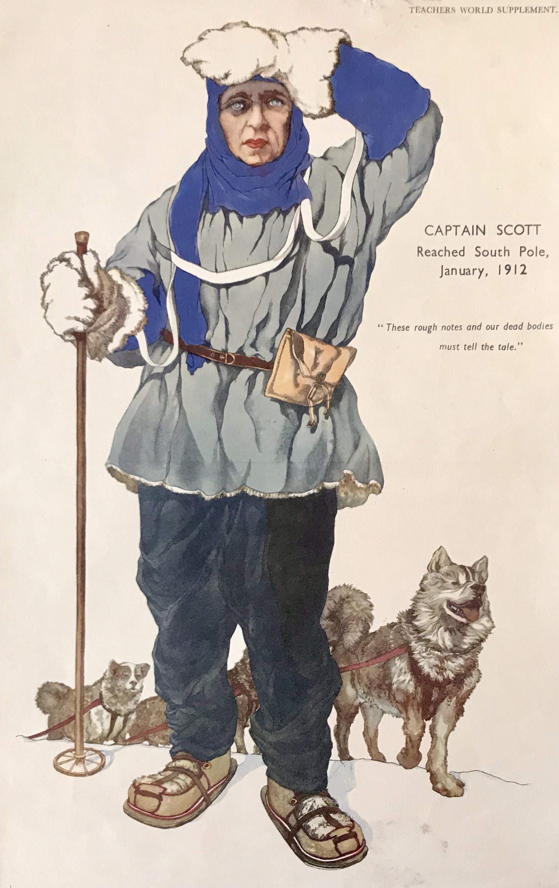 1920s British Historical Teaching Posters, Set of 5 (Julius Caesar ...