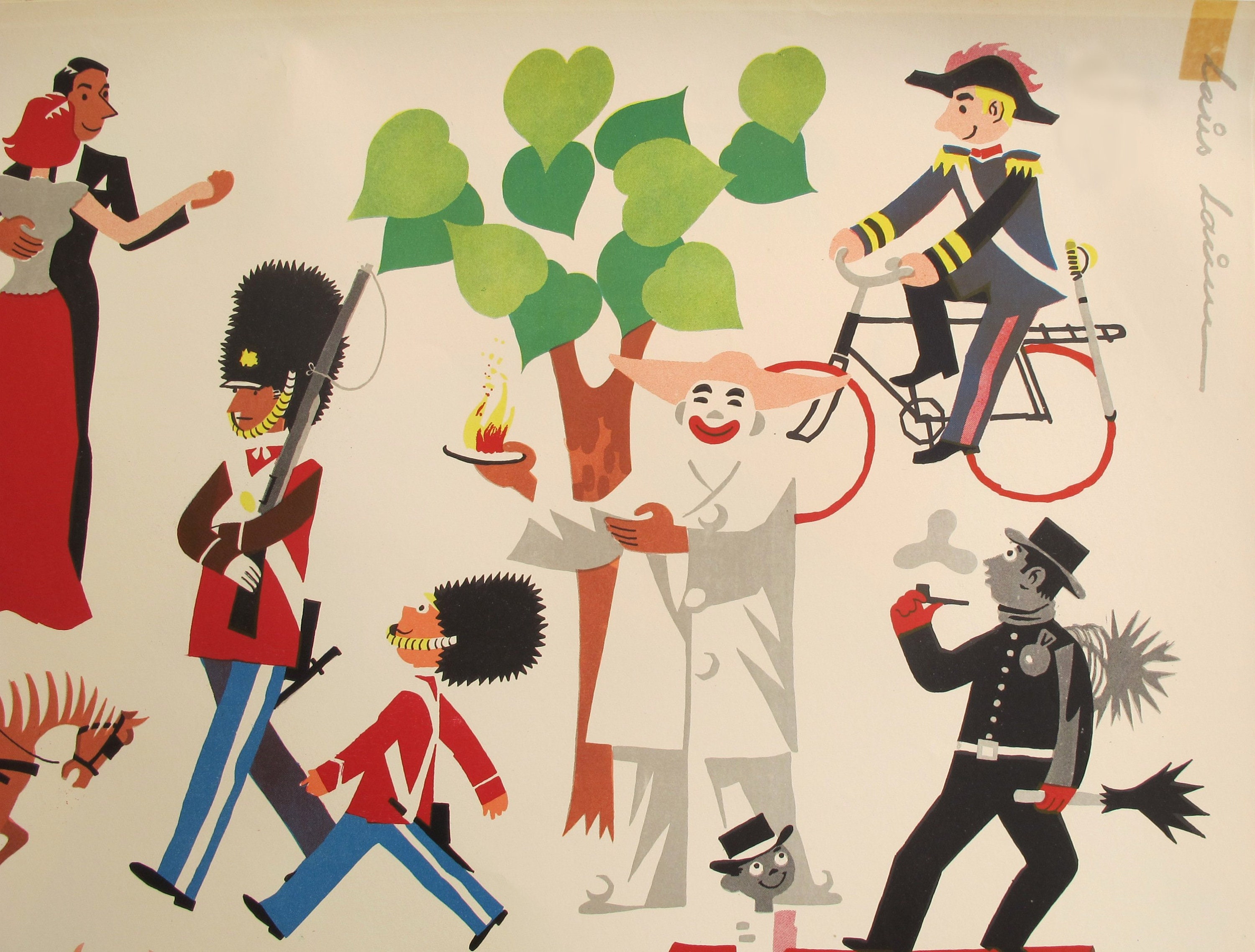 1953 Original Danish Travel Poster, Dinamarca (denmark) - Etsy