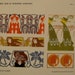 1902 Original German Poster, Das Weib Im Modernen Ornament, Plate 11 ...
