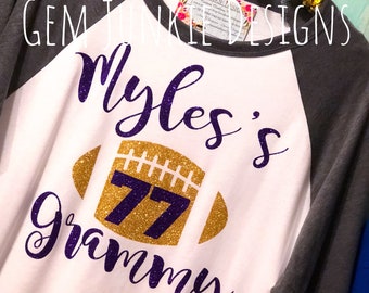 Senior football mom | Etsy
