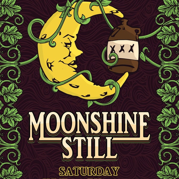 Moonshine Sign - Etsy