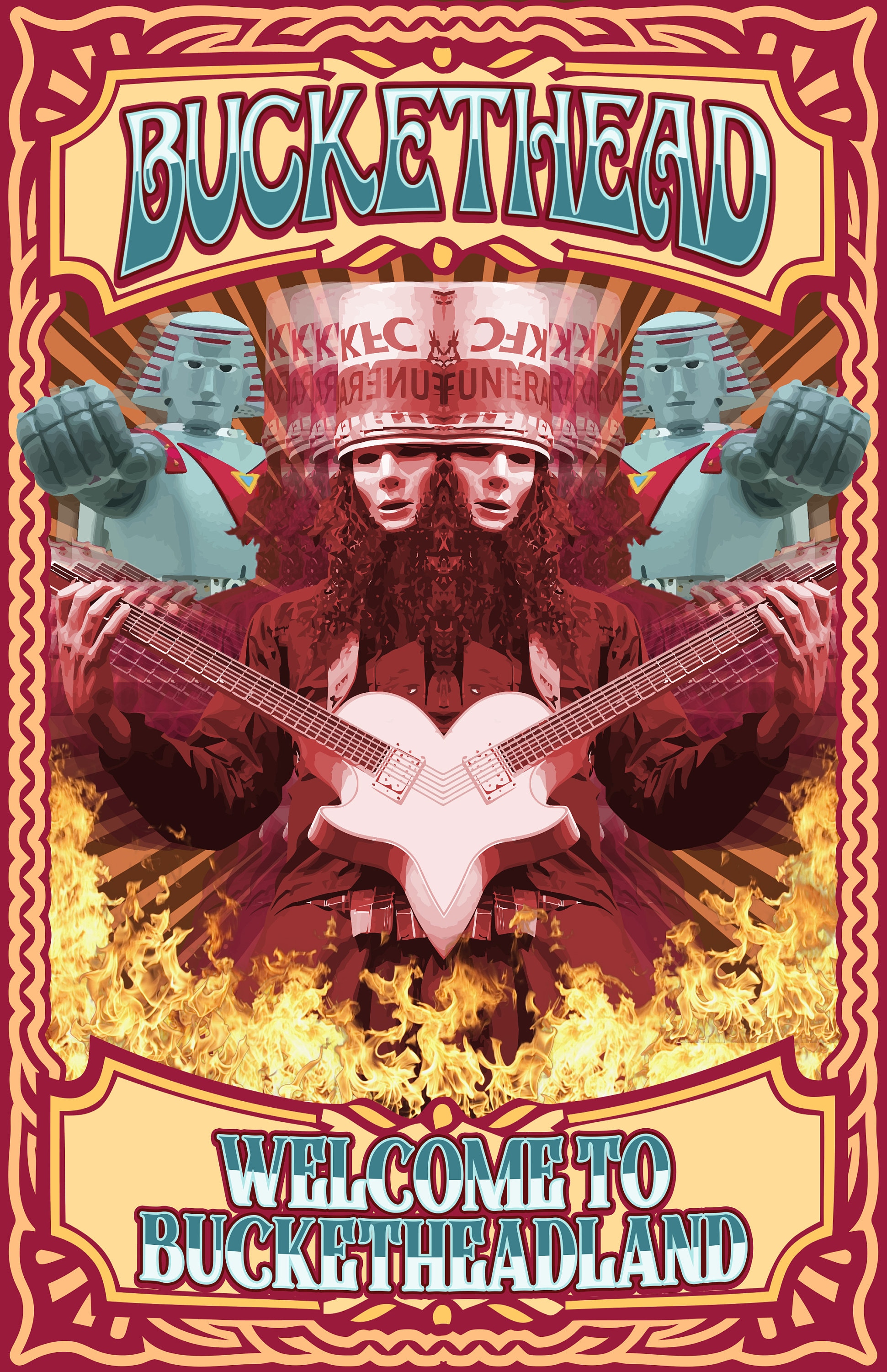 Buckethead Poster