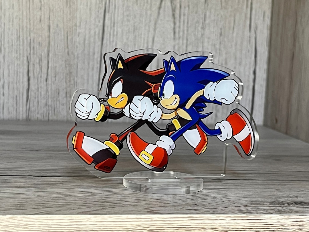 Sonic & Shadow Race Acrylic Standee - Etsy