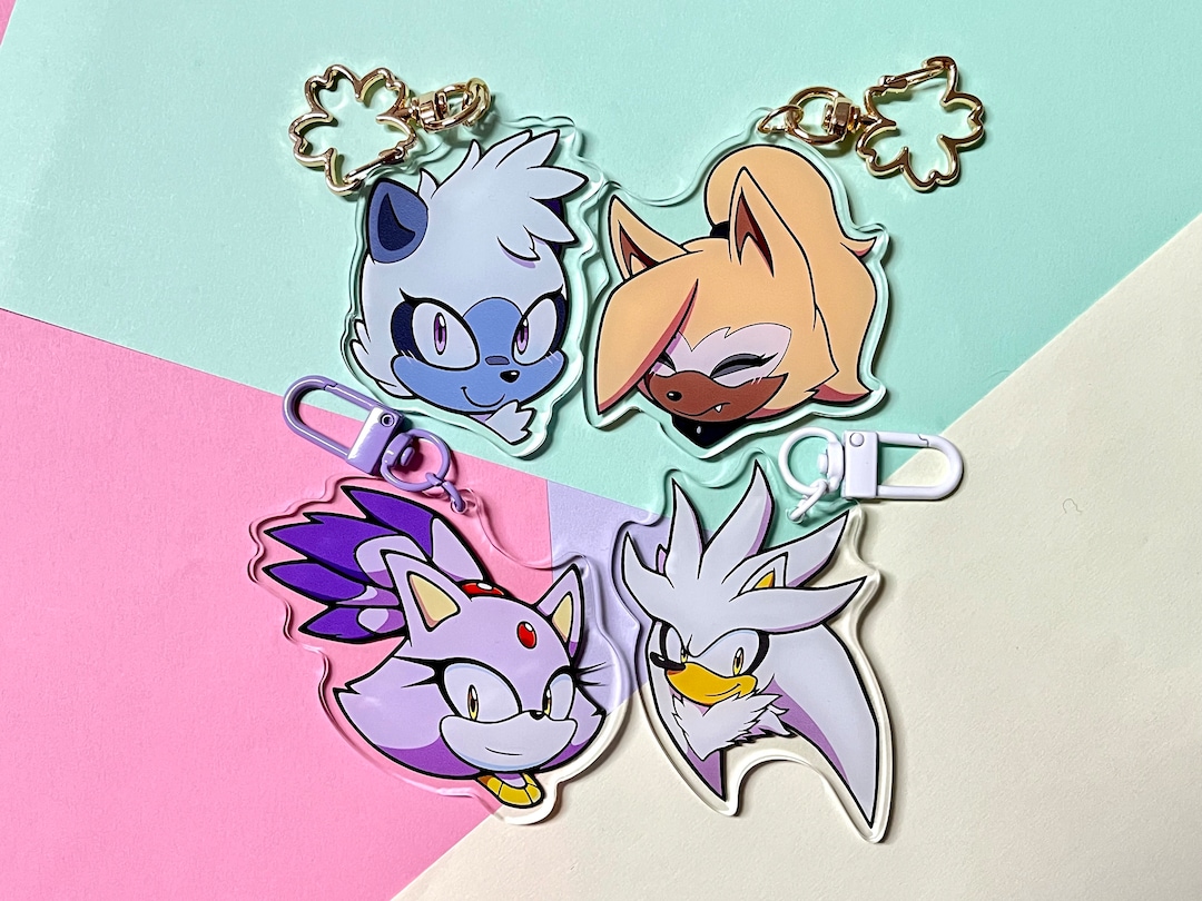 Silver, Blaze, Tangle, Whisper Keychains - Etsy Canada