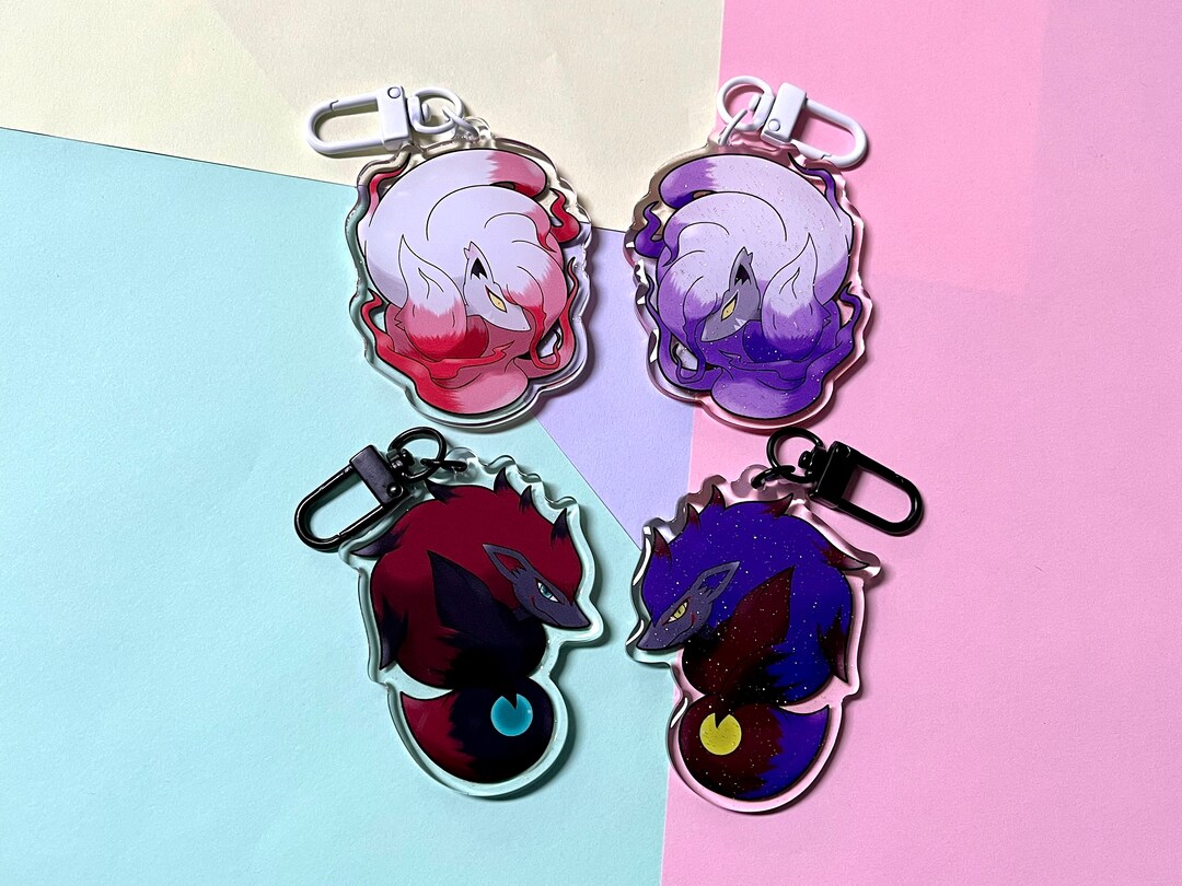 Zoroark Acrylic Charms - Special Variant- - Etsy