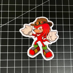 Sonic Eggman Knuckles Movie Sticker Set - Etsy Australia