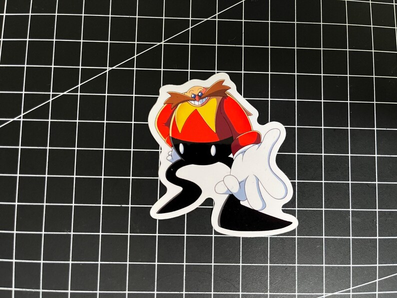 Sonic Eggman Knuckles Movie Sticker Set - Etsy Australia