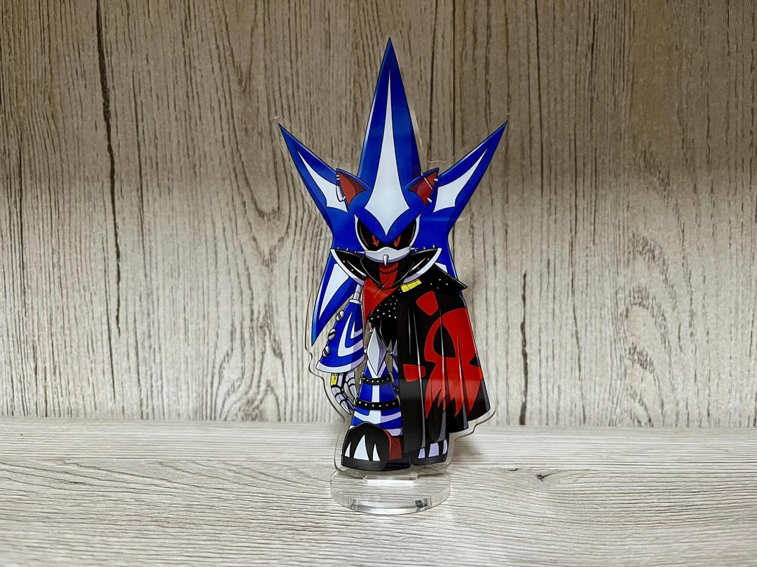 Death Metal Sonic Acrylic Standee - Etsy