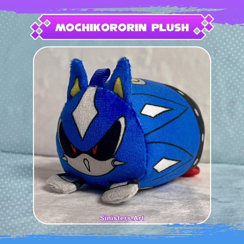 Neo Metal Sonic Plush - Etsy