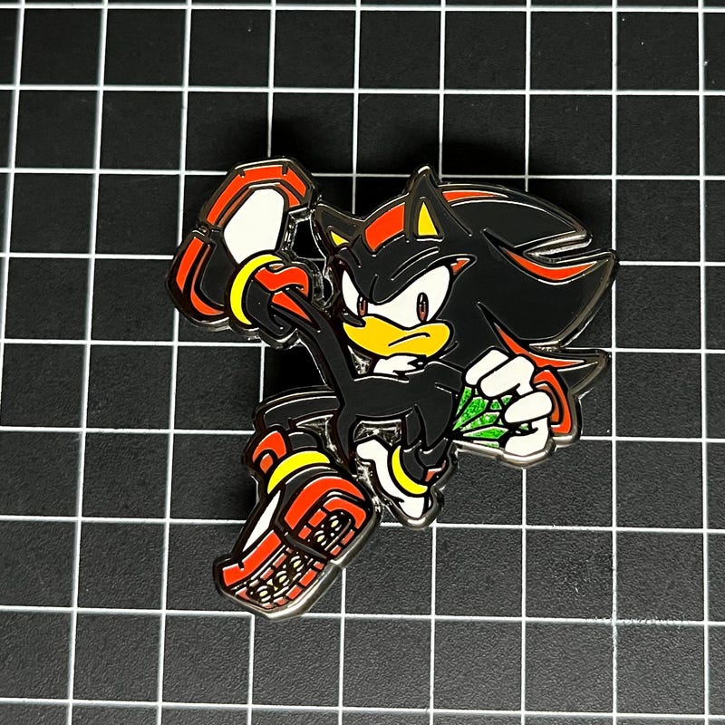 Shadow the Hedgehog - Etsy