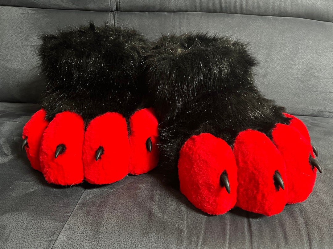 Fursuit Feet Paws Size 40 Etsy