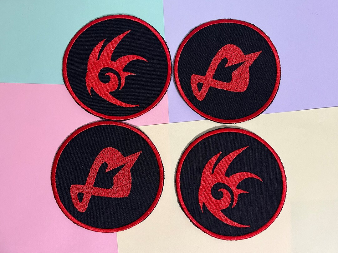 Shadow & Infinite Embroidery Patch - Etsy